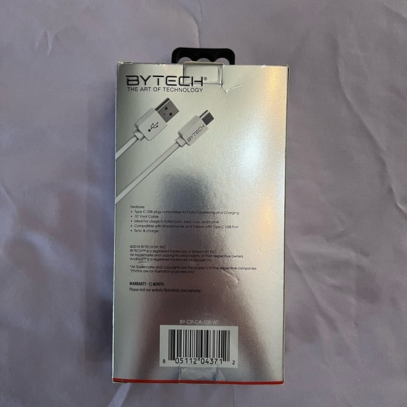 Bytech | Cell Phones & Accessories | Nwt Usb Type C Charging Cord ...